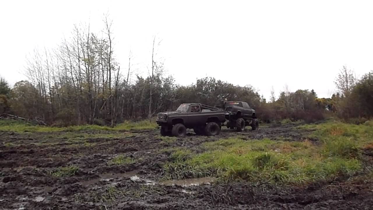 full throttle mud slinger 3 wheel drive - YouTube