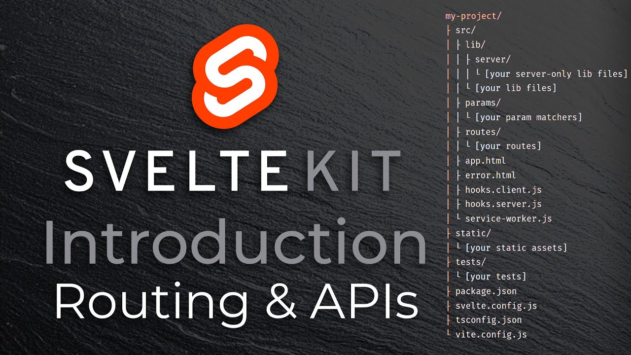 Sveltekit Introduction Course Routes And Api Endpoints Basic Lesson 9003