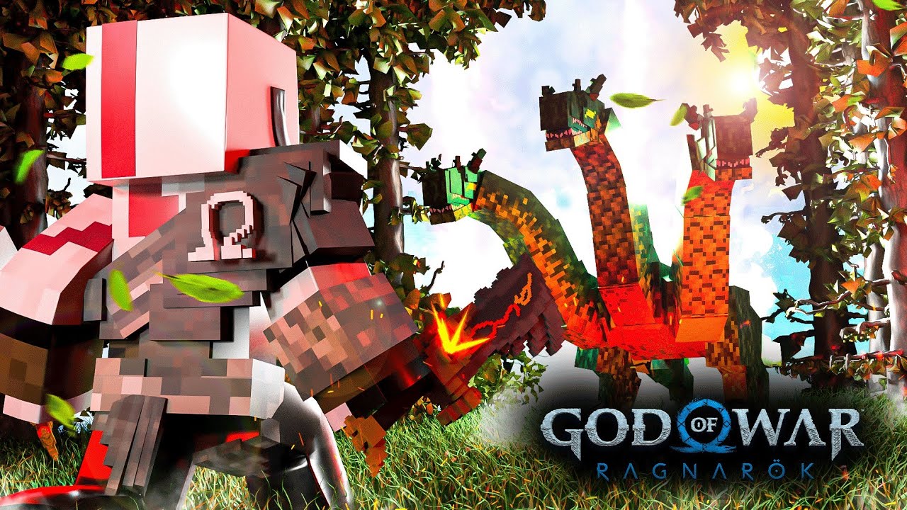 NOVA SÉRIE!! HYDRA - ADDON GOD OF WAR RAGNAROK MINECRAFT #01 - YouTube
