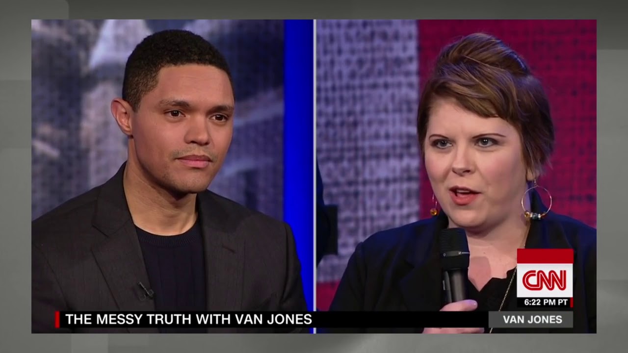 Trevor Noah joins Van Jones on the Messy Truth. SURPRISED by ...