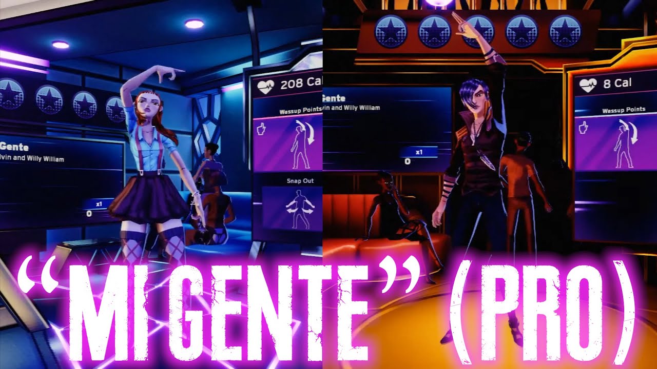 Dance Central VR: "Mi Gente" (Pro) [Miss Aubrey and Oblio] - YouTube
