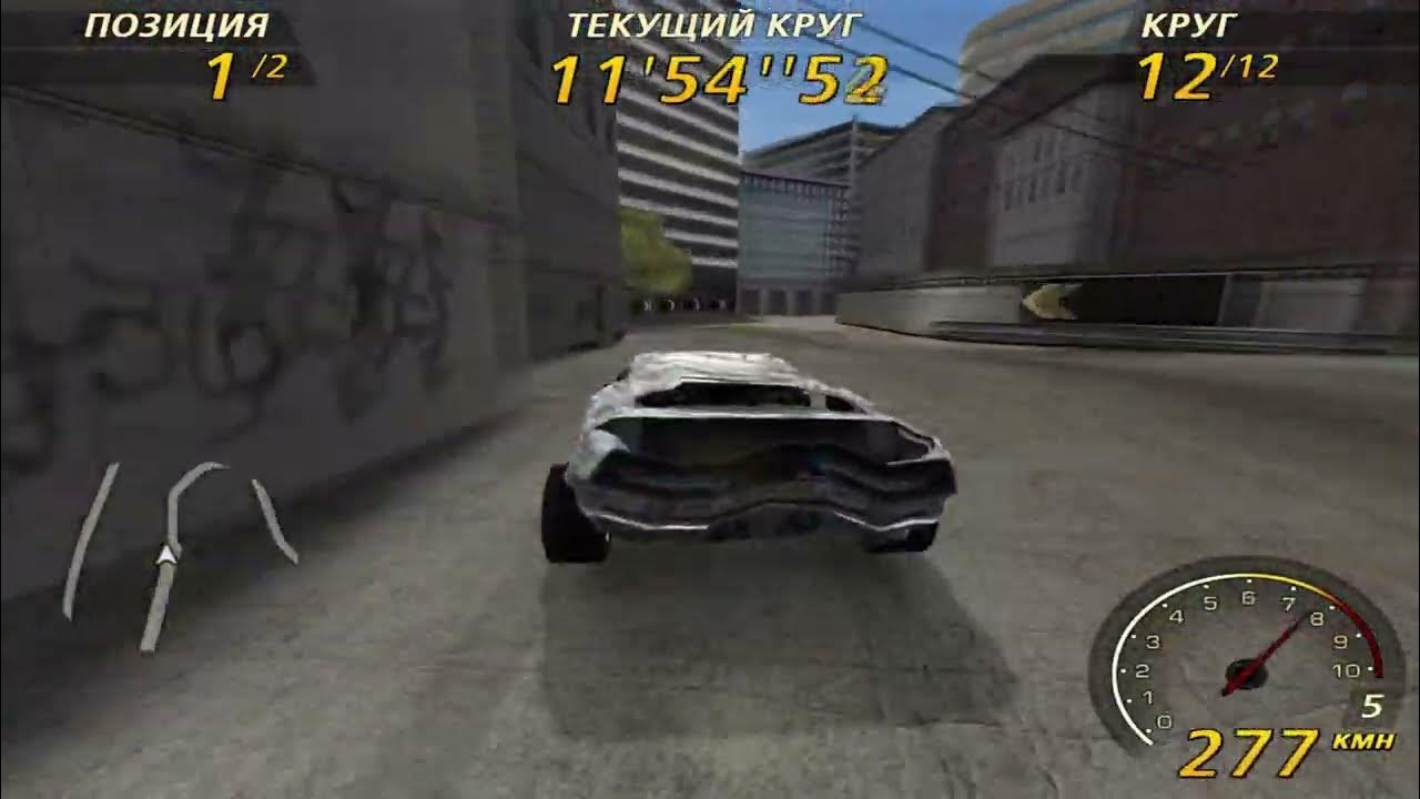 Flatout 2. Downtown 1, Bullet GT, Nitro 0x, WR, [PRO_RACE] XuM 🐬 - YouTube