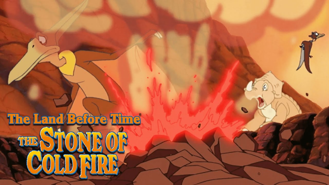 Volcano Erruption! | The Land Before Time VII: The Stone of Cold Fire ...