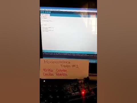 Práctica de arduino con led- equipo uno - YouTube