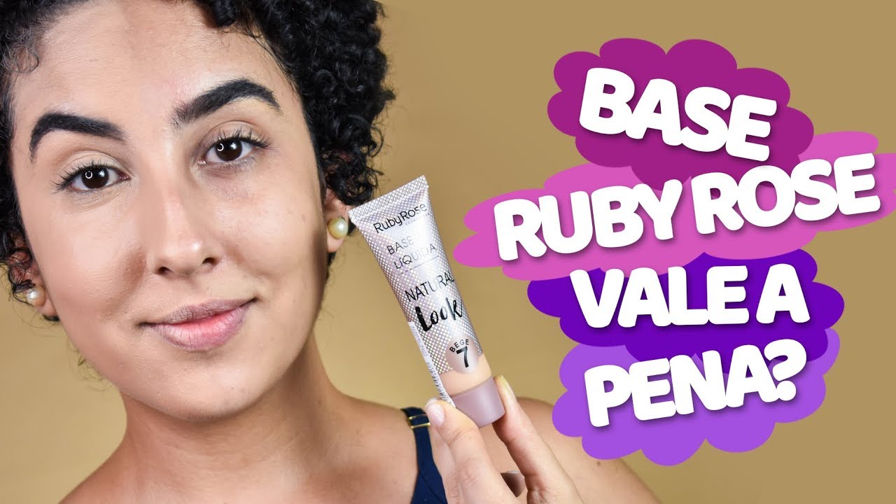 Testando a Base Da Ruby Rose - YouTube