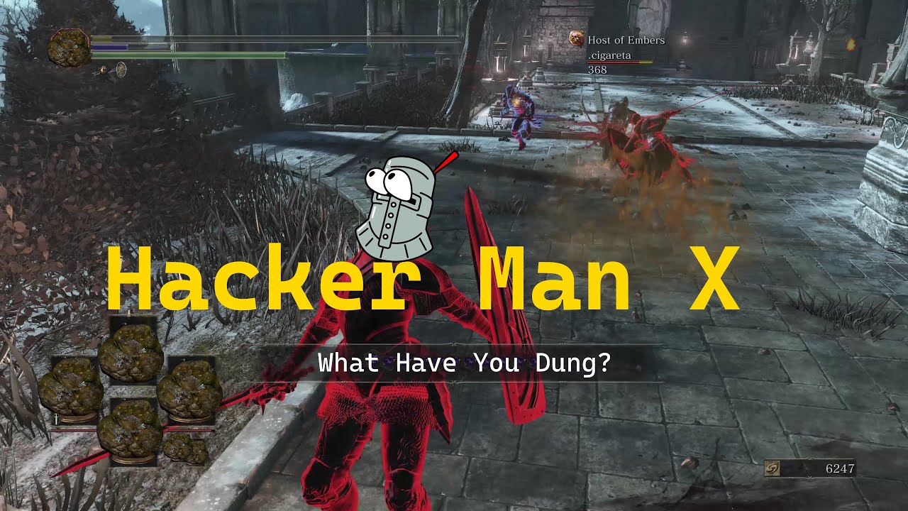 Hacker Man X: What Have You Dung? - YouTube