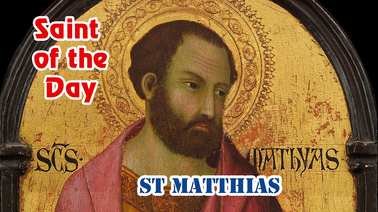 St Matthias | Saint of the Day with Fr Lindsay | 14 May 2021 - YouTube