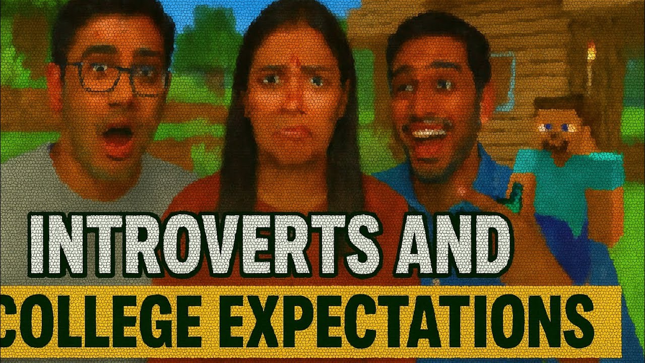 College life and expectations of an introvert 😹 - YouTube