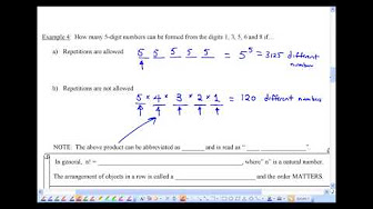 Pre-Calculus 12 Chapter 11 - YouTube