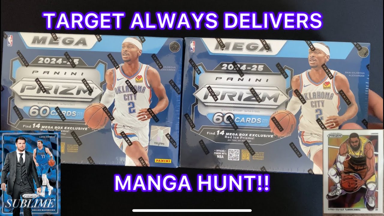 BASKETBALL PRIZM MEGAS FROM TARGET ARE THE BEST!! - YouTube