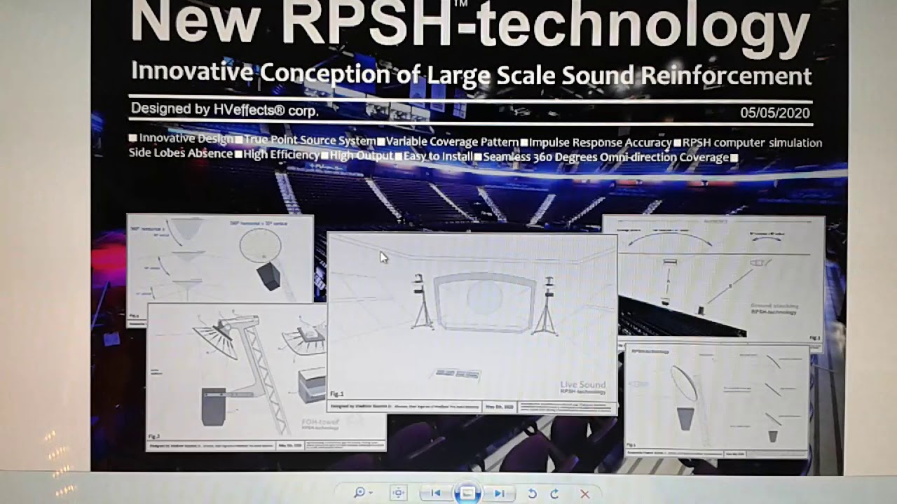 Innovative conception of large scale sound reinforcement (RPSH ...