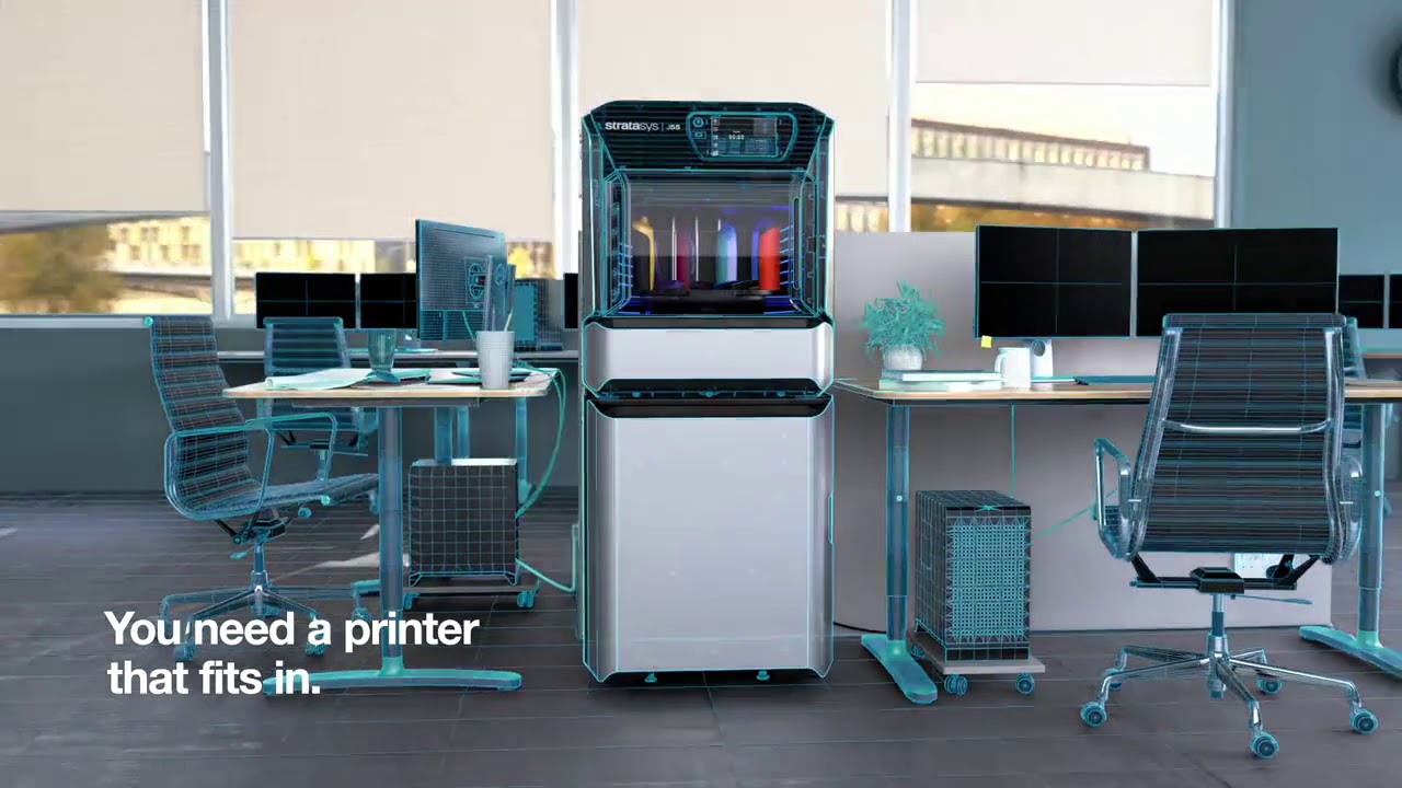 Stratasys J55 3D Printer: Product Overview - YouTube
