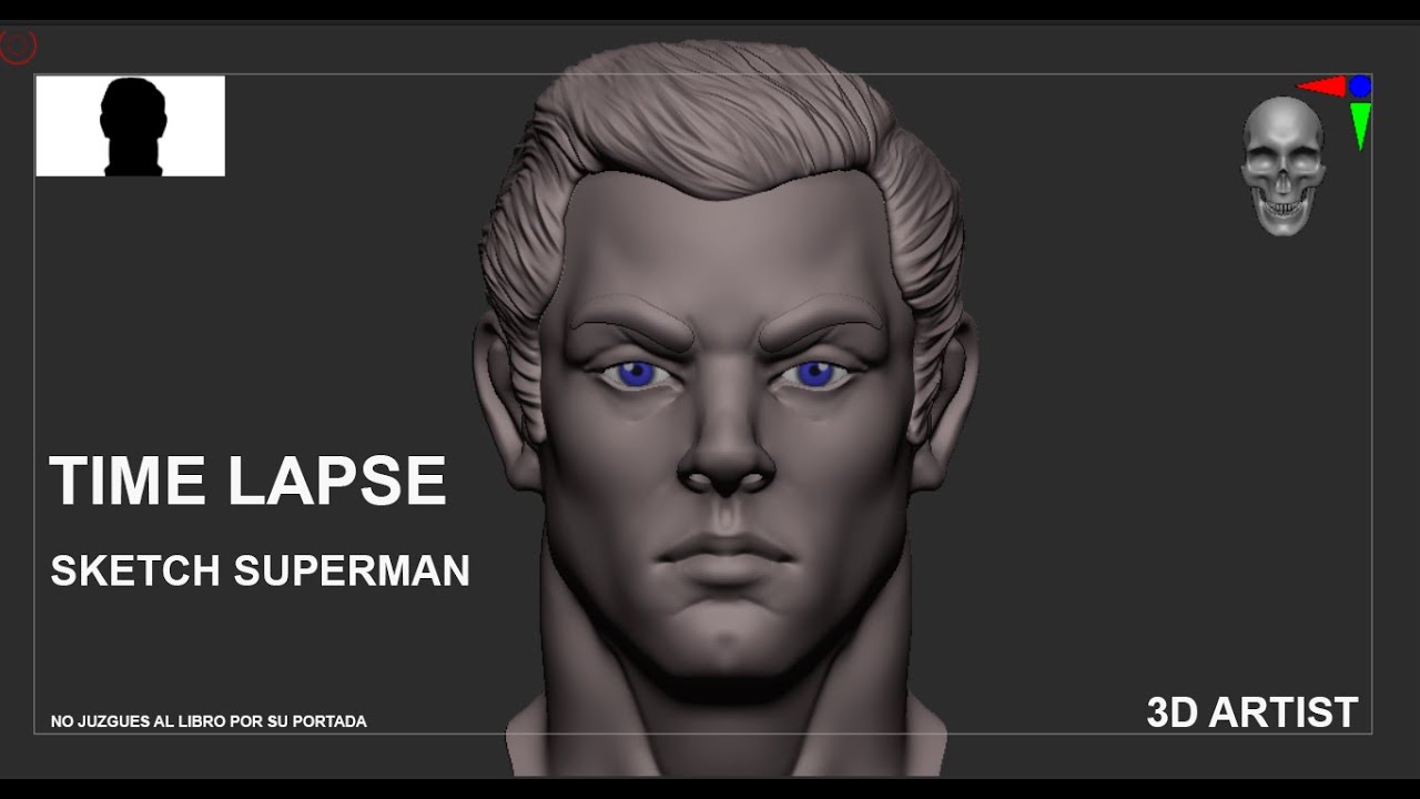 Time lapse - Creando Superman en Zbrush - YouTube