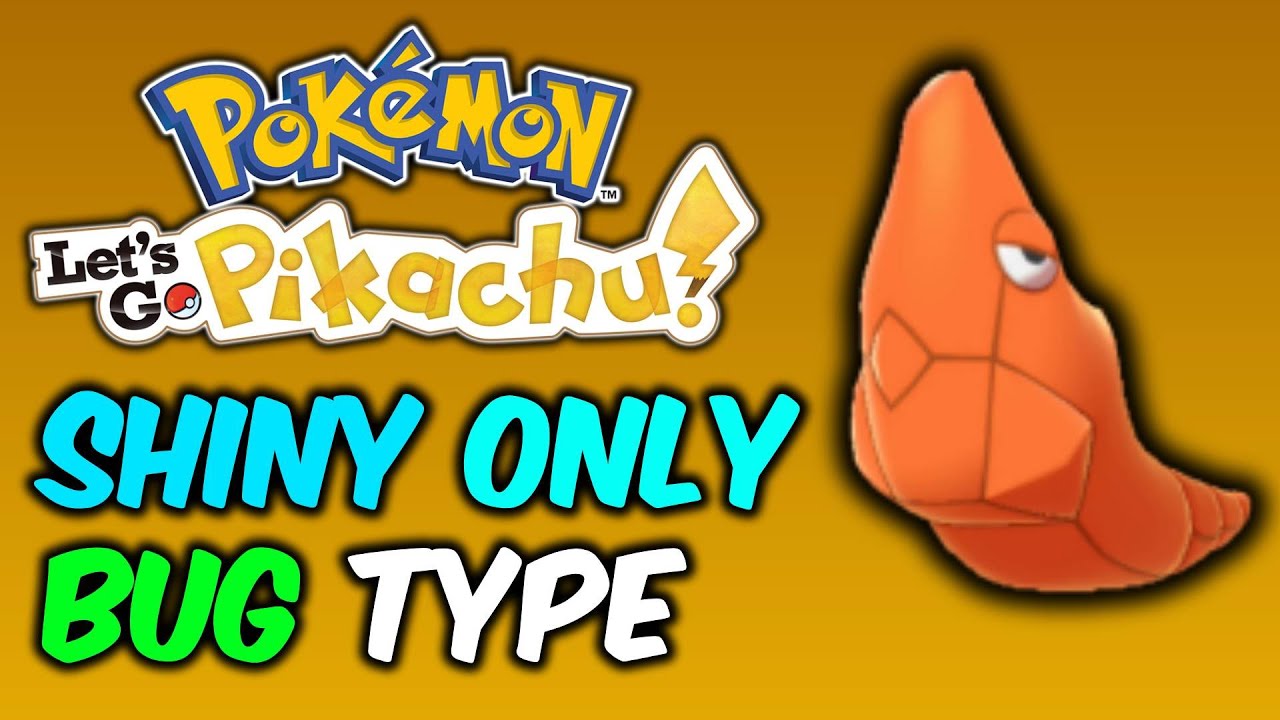 BUG Type SHINY Only Playthrough (Let's GO Pikachu) - YouTube