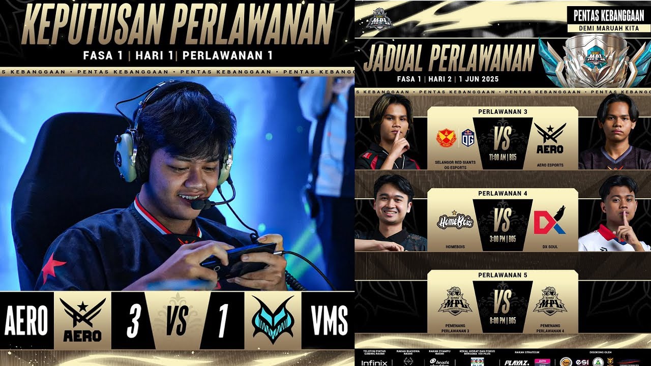 MPL MY S15 PLAYOFF SCHEDULE DAY 2 TODAY - YouTube