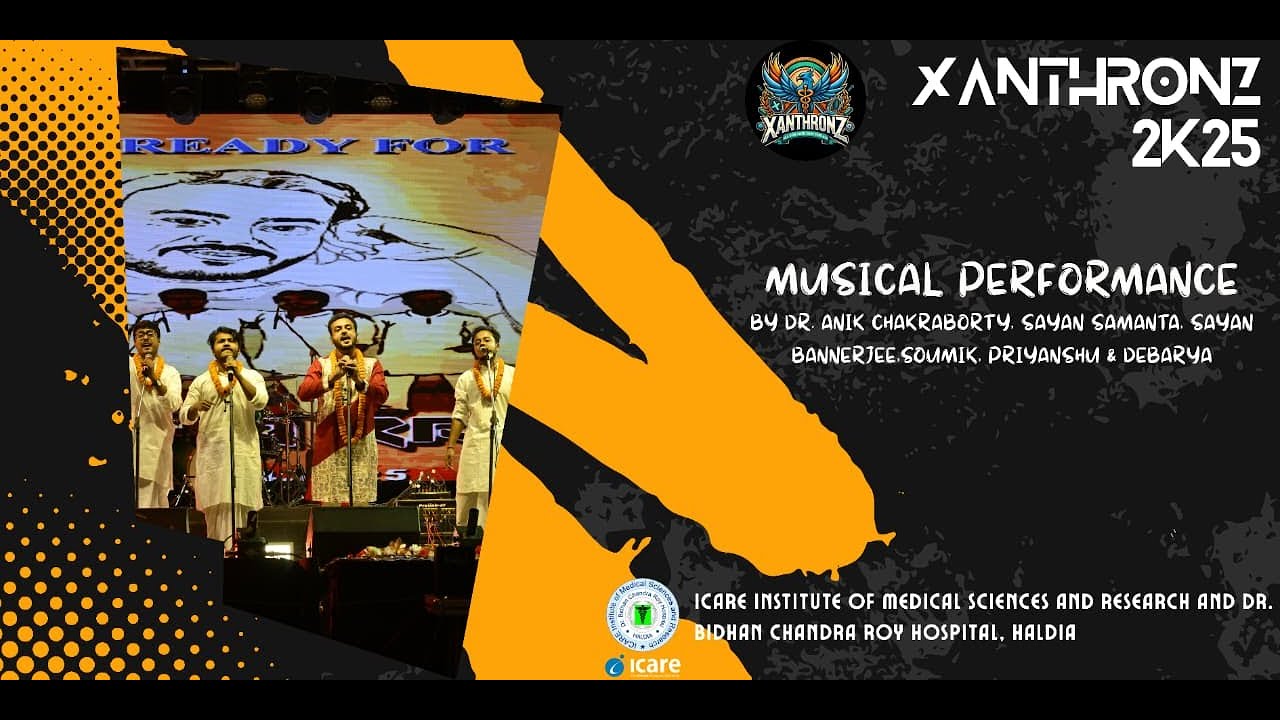 Group song performance || Xanthronz 2k25 || IIMSAR Haldia - YouTube