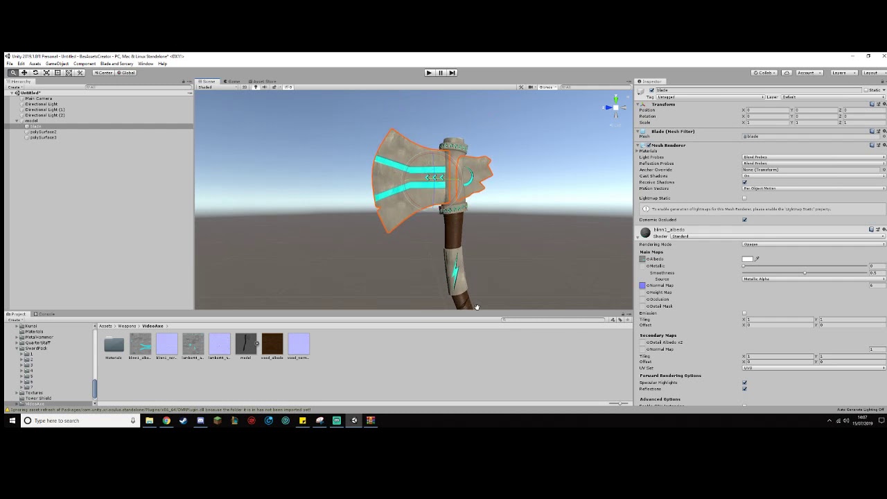 Drag's Weapon Making Guide | 1 | Axe Tutorial - YouTube
