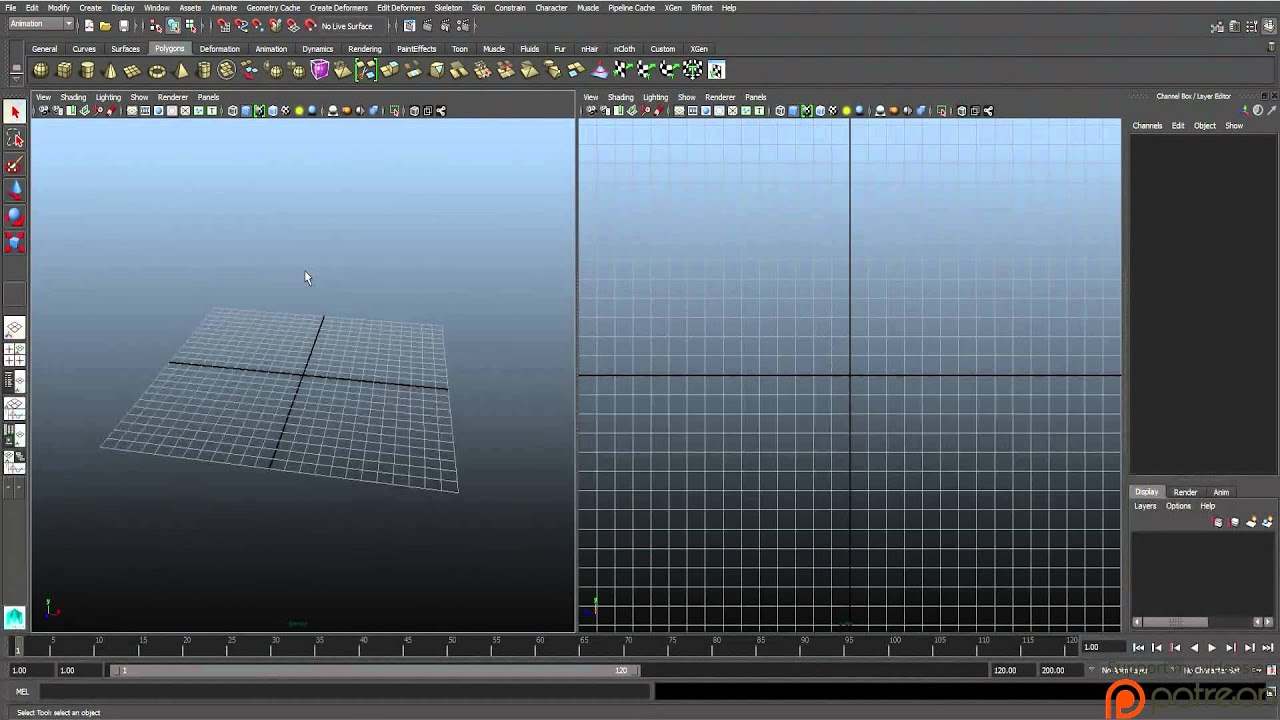 Beginning Maya 1: Install and Introduction - YouTube