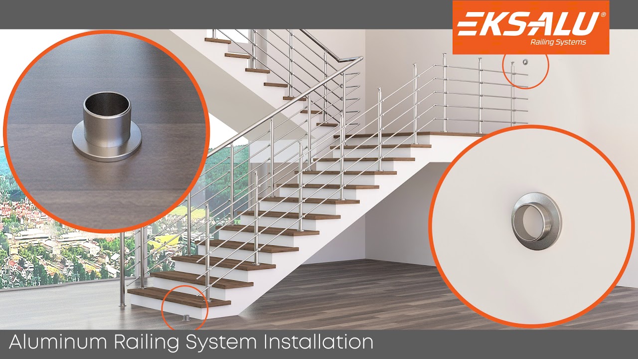 EKSALU ALUMINIUM RAILING SYSTEMS - YouTube