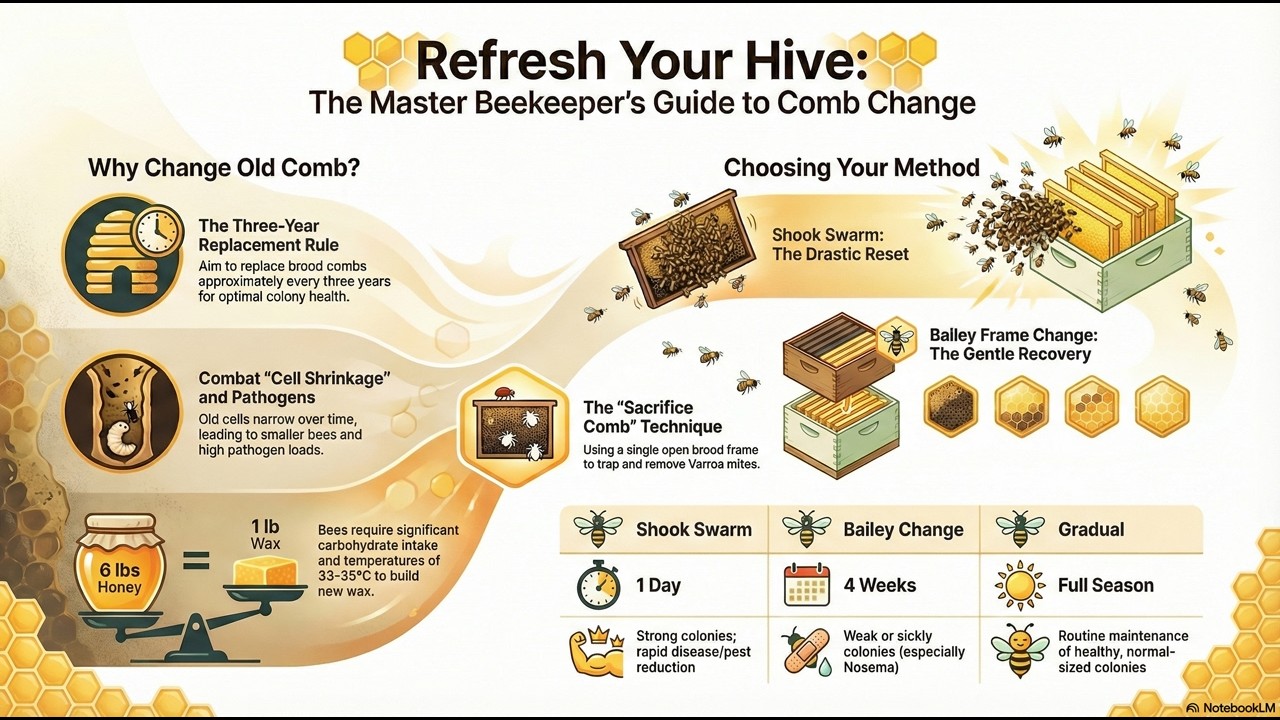 Beekeeper's Guide to Comb Change - YouTube