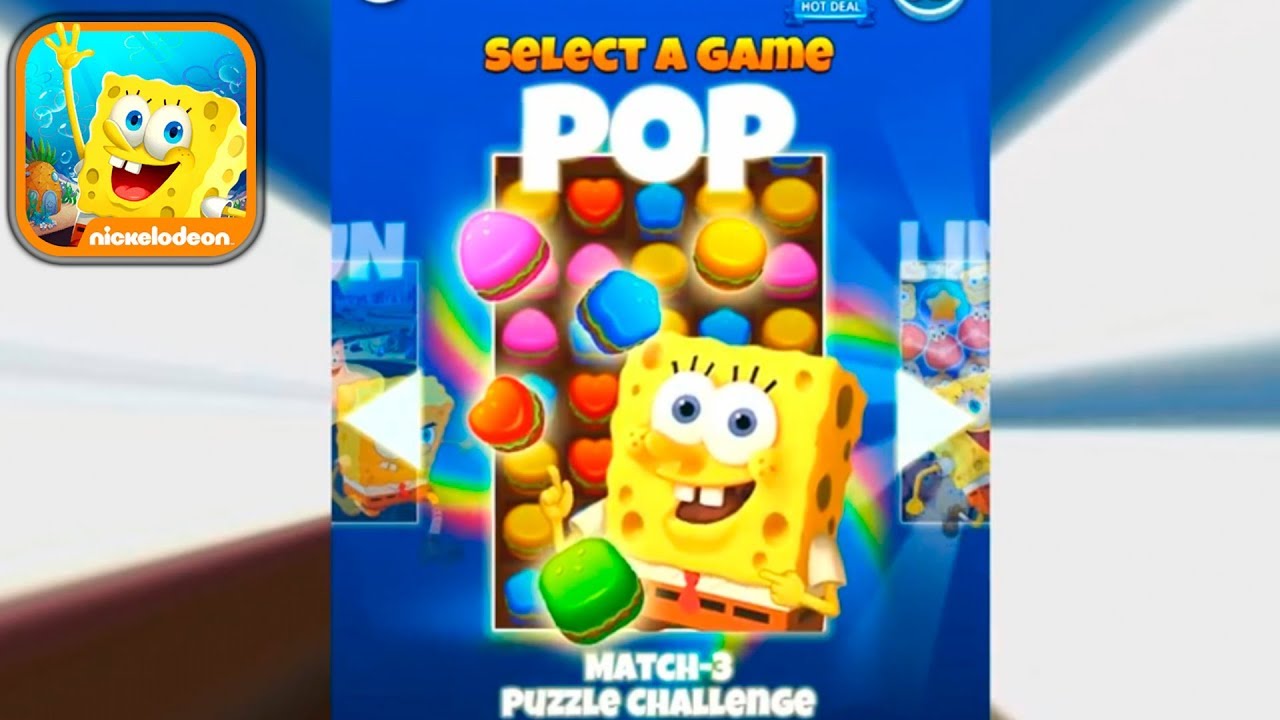 SpongeBob Game Station - Mobile Gameplay Walkthrough Part 7 (iOS ...