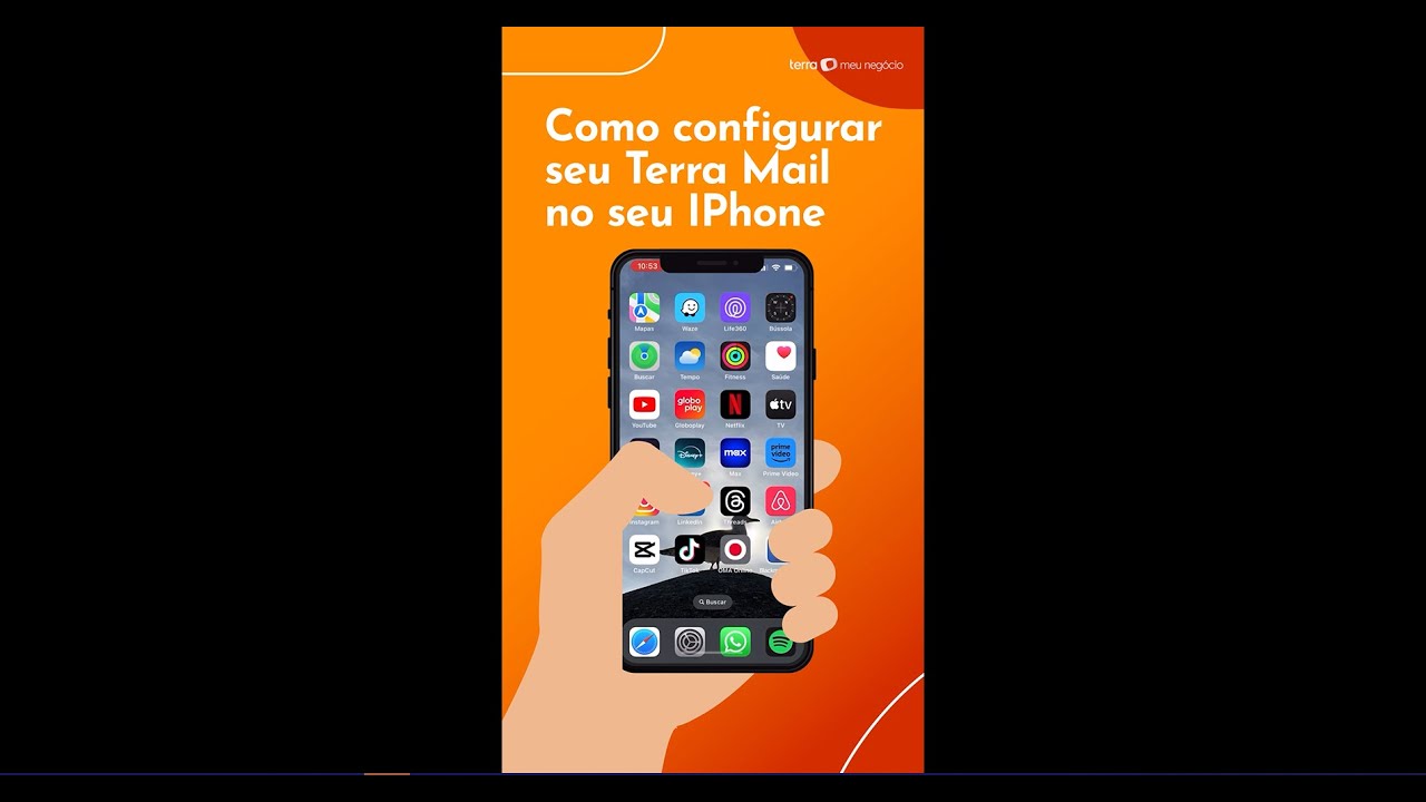 Como configurar o Terra Mail no seu Iphone - YouTube