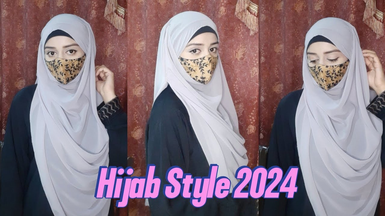 Easy Hijab Tutorial ️ Everyday Hijab Style, Very Easy Hijab Style 2024 ...