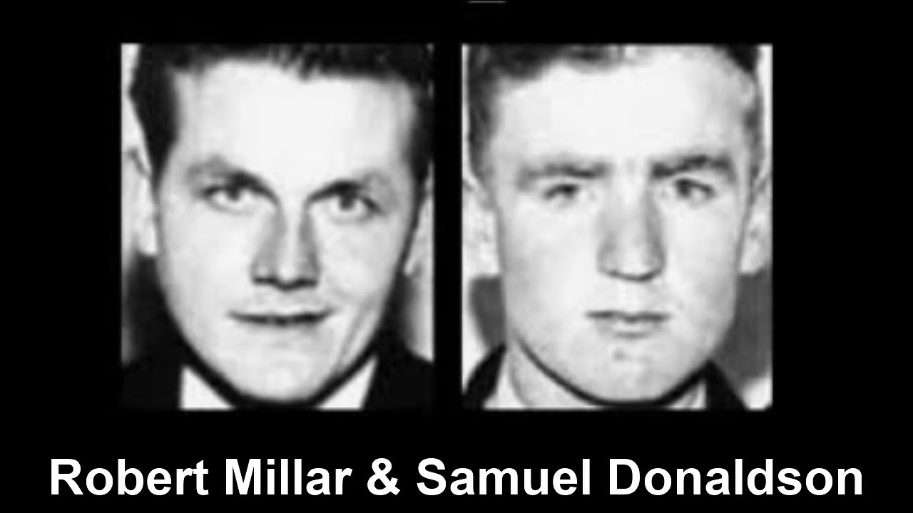RUC Samuel Donaldson and Robert Millar murdered by IRA terrorists on 11 August 1970. - YouTube