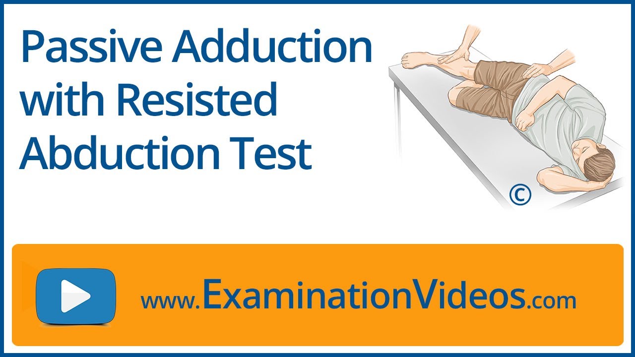 Passive Adduction with Resisted Abduction - YouTube