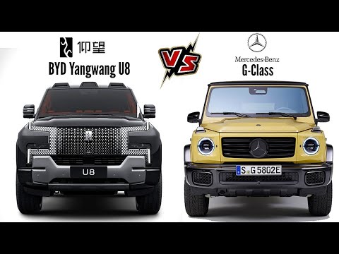New 2024 BYD Yangwang U8 vs 2024 Mercedes Benz G-Class | Best Electric Off Roader SUV - YouTube