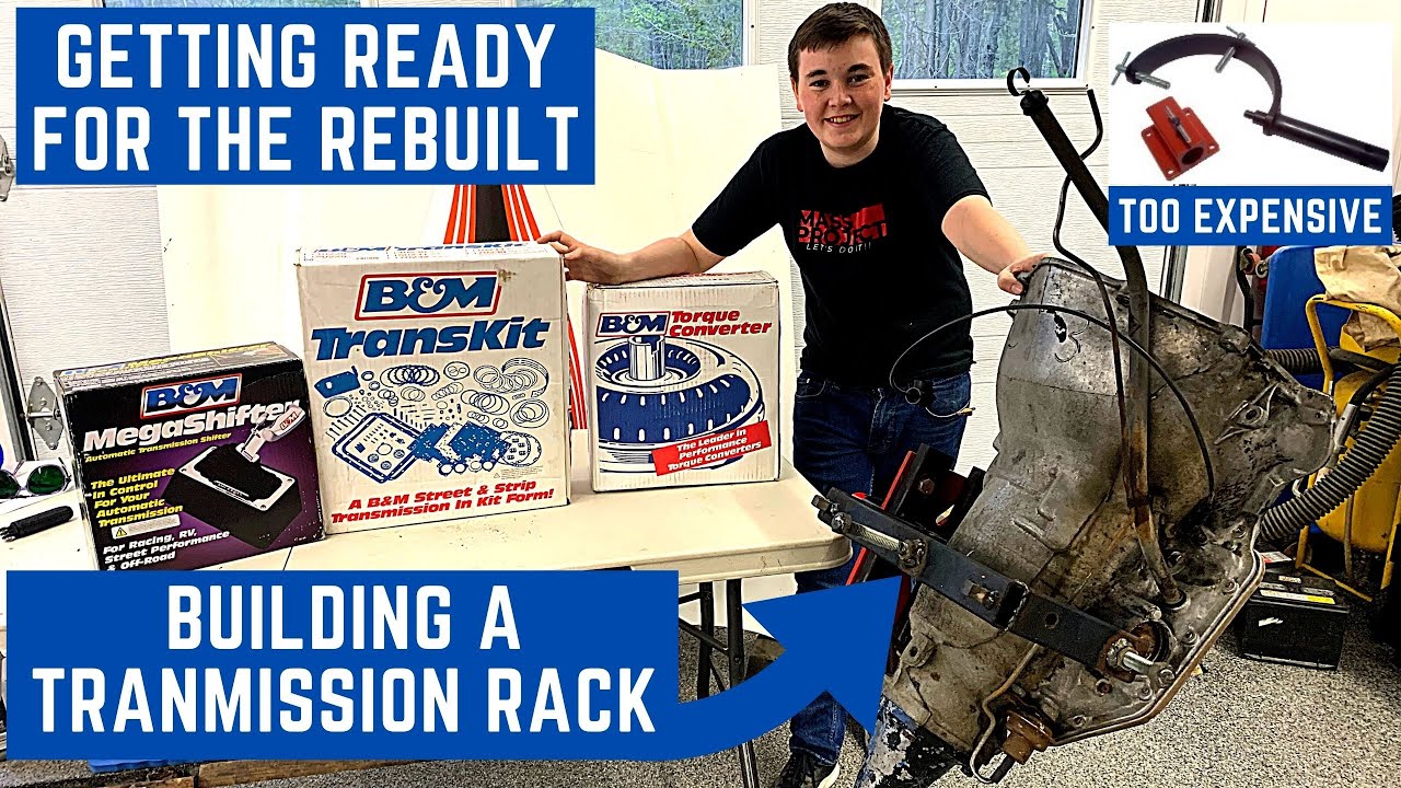 BUILDING A TRANSMISSION HOLDING FIXTURE - READY for the REBUILT of the ...