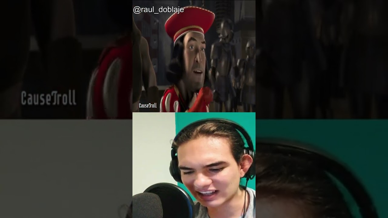 Shrek | Lord Farquaad y el espejo mágico (Fandub) - YouTube