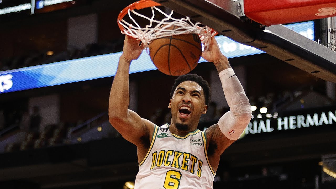 KJ Martin Plays ABOVE THE RIM: 11.1 PPG Off The Bench For The Rockets ...