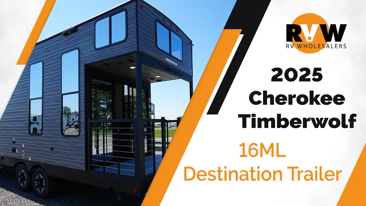 2025 Timberwolf 16ML Destination Trailer Walk-Through - YouTube