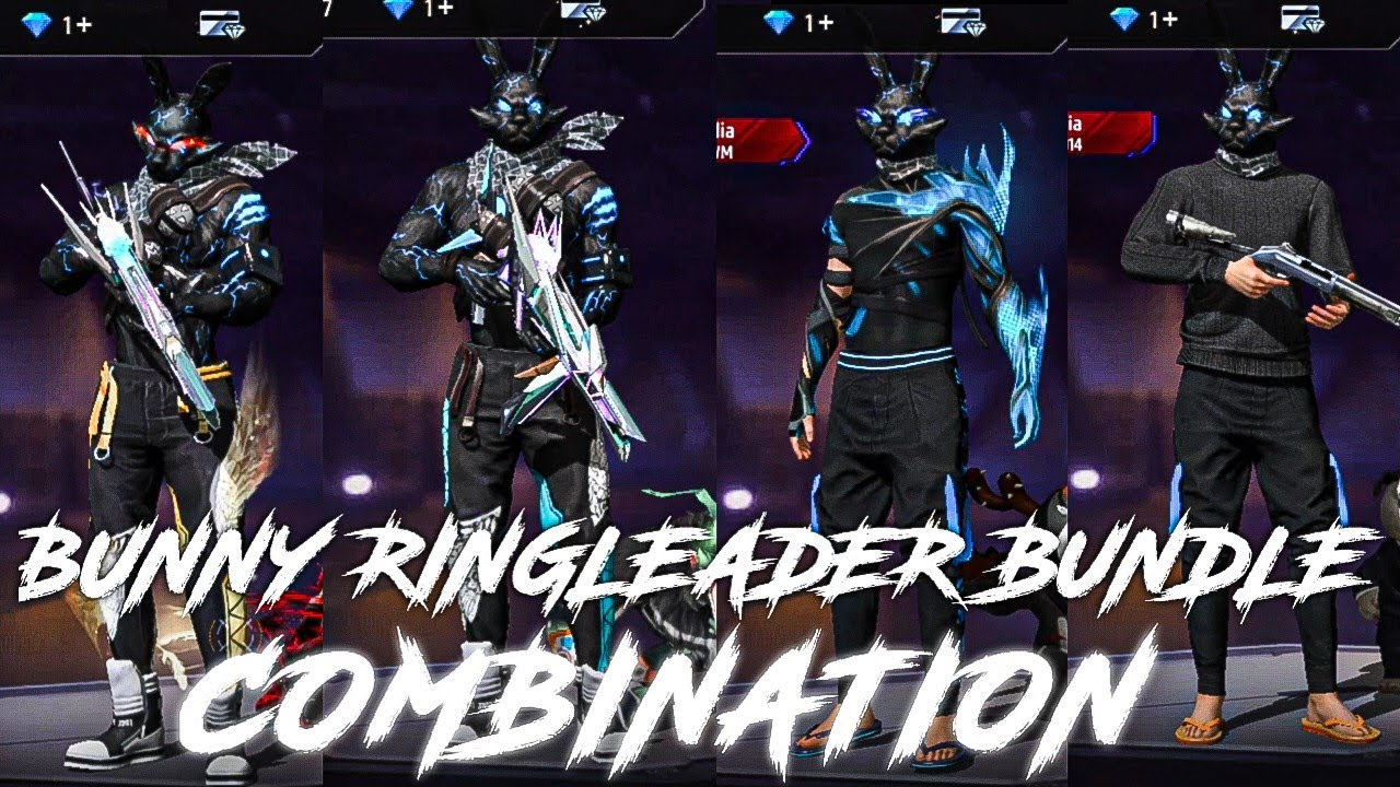 Bunny ringleader bundle combination / bunny warrior bundle combination ...