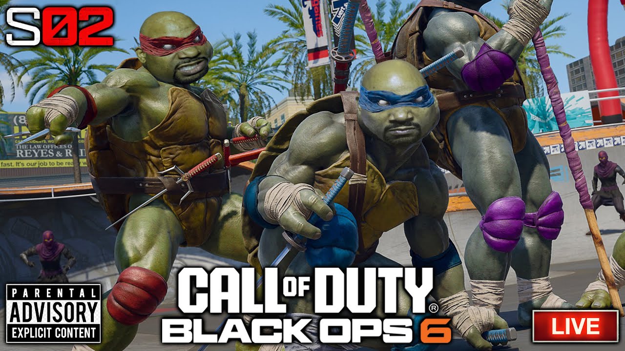 It's TURTLE TIME!😈 BO6 TMNT Event Call of Duty WARZONE S2 Reloaded ...