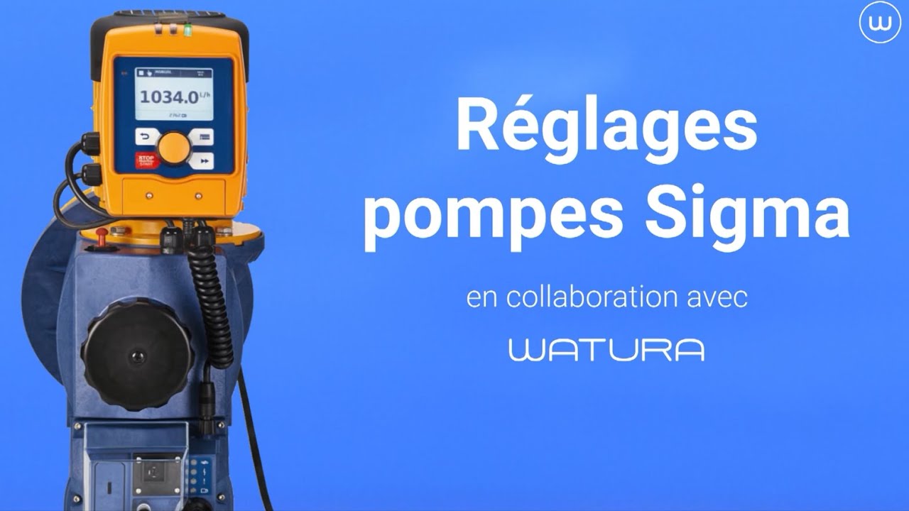 Tuto Réglage Sigma Basic et Sigma X - ProMinent France - YouTube