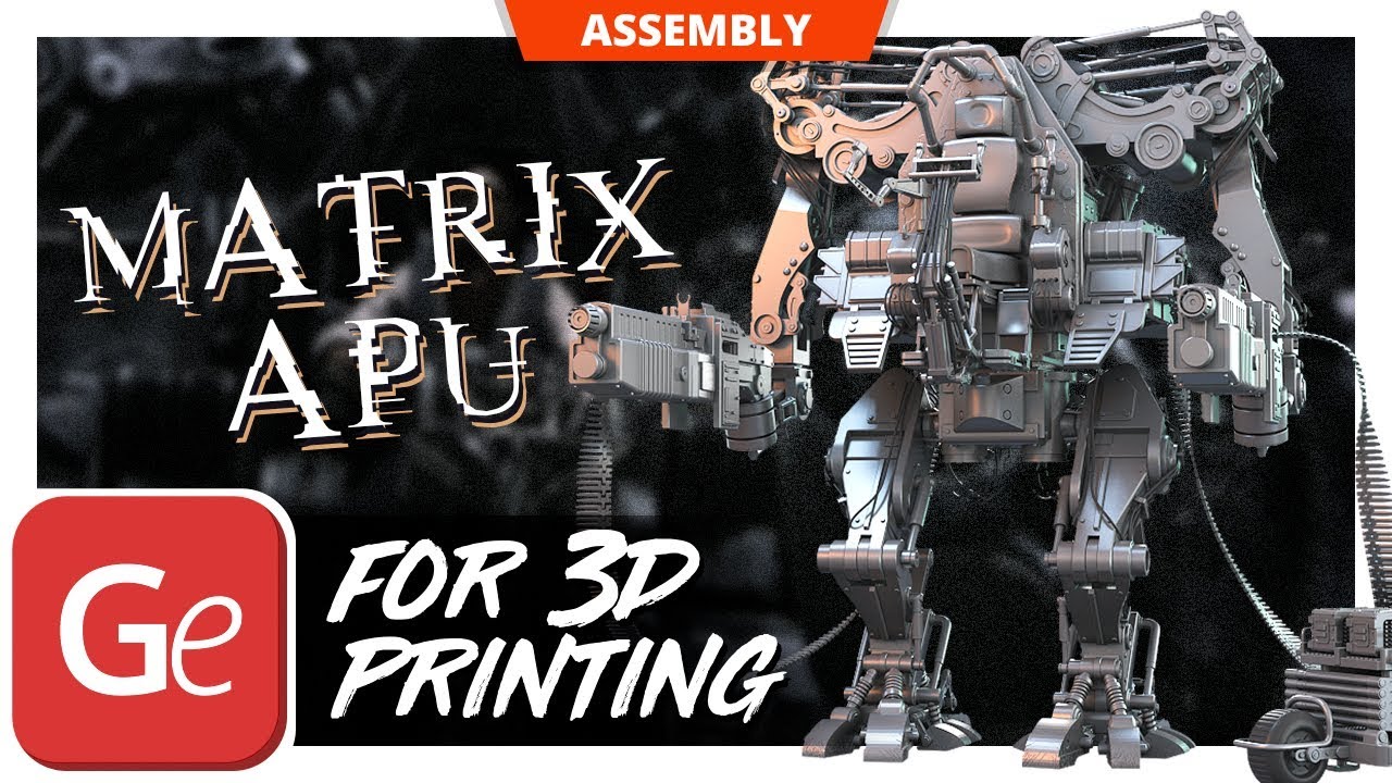 Matrix APU 3D Printing Model | Assembly by Gambody - YouTube
