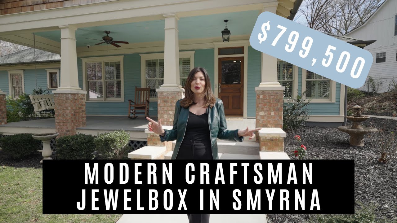 Storybook Craftsman Bungalow in Forest Hills, Smyrna – A Masterpiece of ...