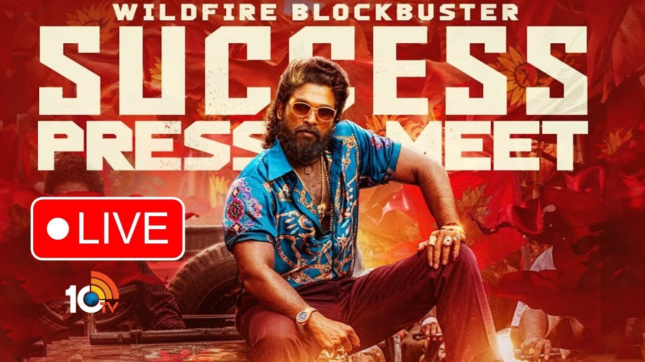 LIVE: PUSHPA 2 Blockbuster Success Press Meet | Allu Arjun | Sukumar ...
