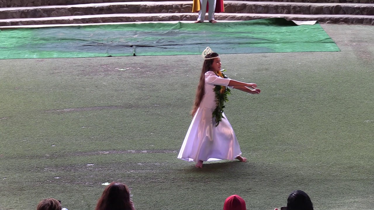 Hauula Elementary May Day 2019 - Queen Kalikolehua Sproat - YouTube