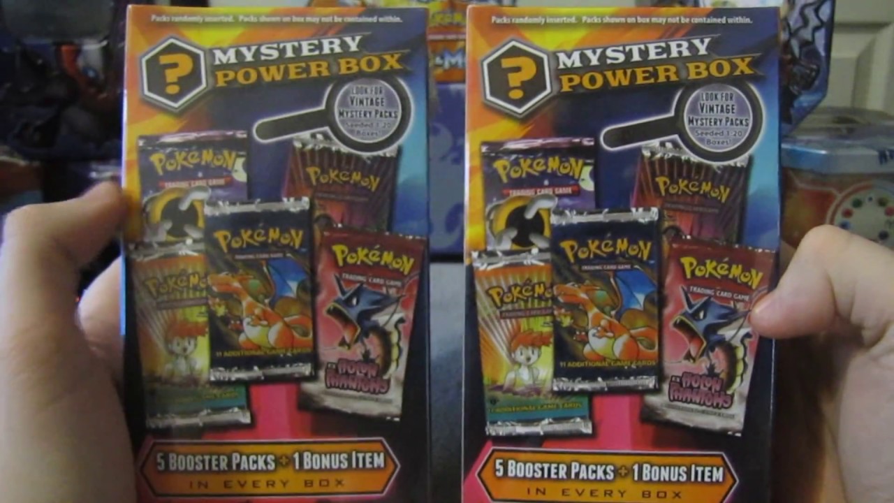 Opening Two AMAZING Pokémon TCG Mystery Power Boxes - YouTube