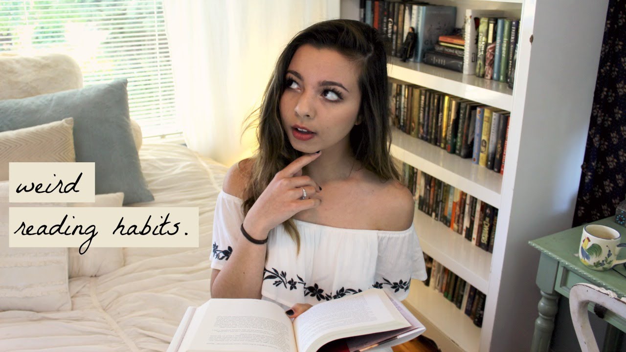Weird Things I Do While Reading. - YouTube