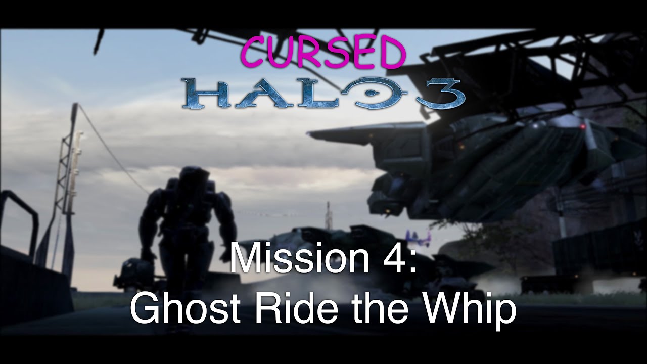 Cursed Halo 3 - Ghost Ride the Whip (Mission 4) - YouTube