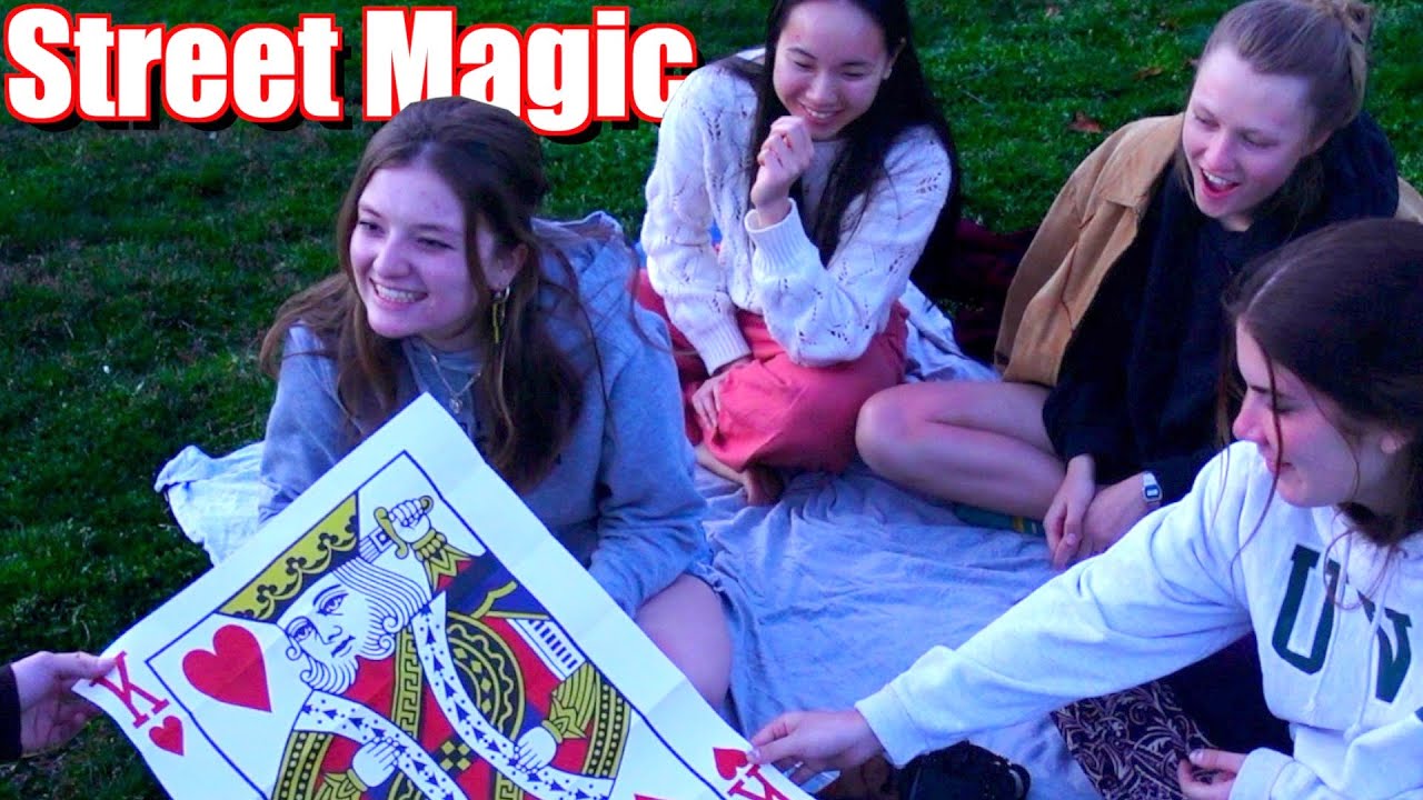 Close Up Street Card Magic! - YouTube