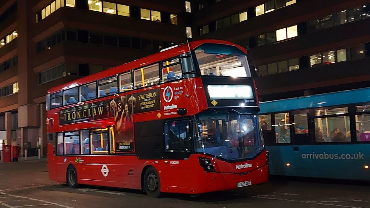 Metroline/Wright Electroliner/€6 (LV23 DHZ) - YouTube