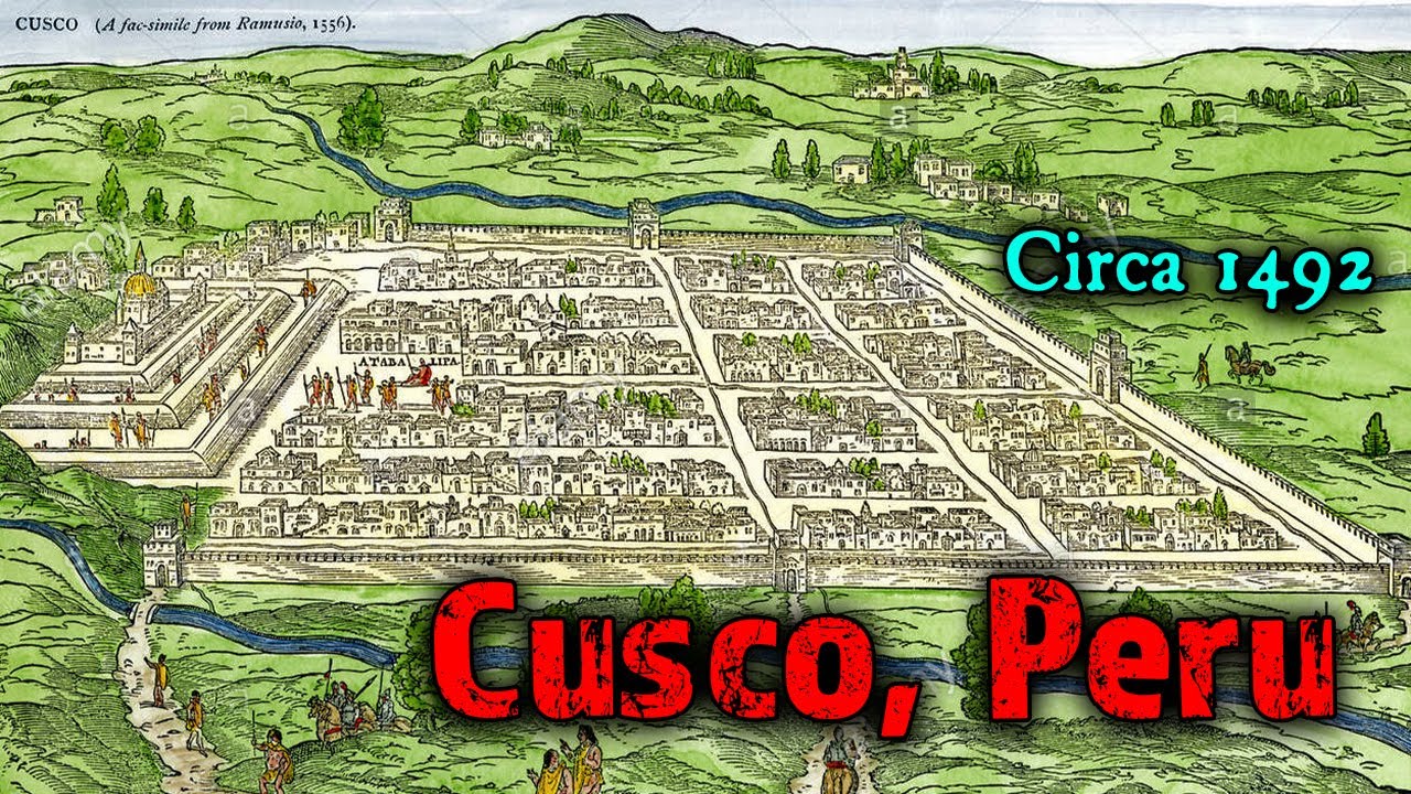 Cusco, Peru Resembled A Medieval - Biblical City At the Arrival Of The ...