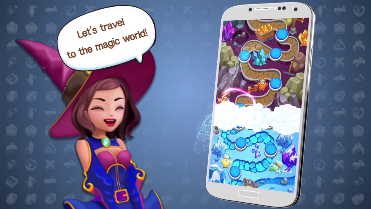 [Jewel Witch] Fantastic Puzzle Game! - YouTube