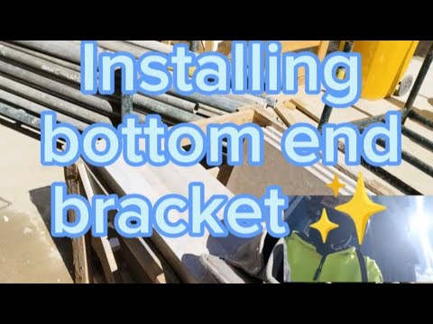 How to install Dead end bracket? / stone mason - YouTube