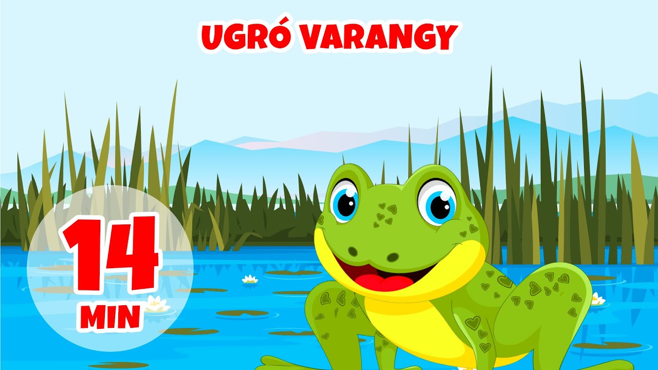 Ugráló varangy - 14 perc Giramille | Mondókák és gyerekdalok - YouTube